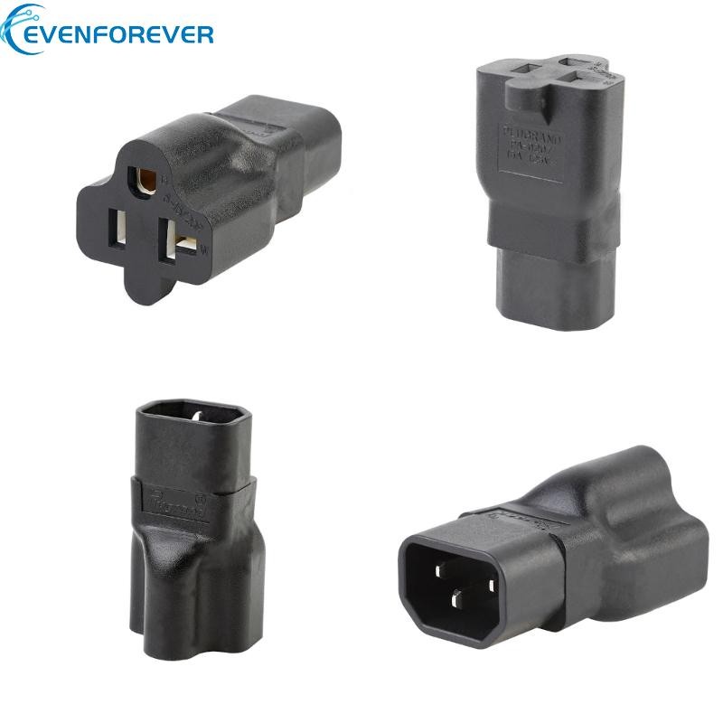 Ev 3-pin Connector Interfaces Power Adapter Converter IEC 320 C14 ถึง ...
