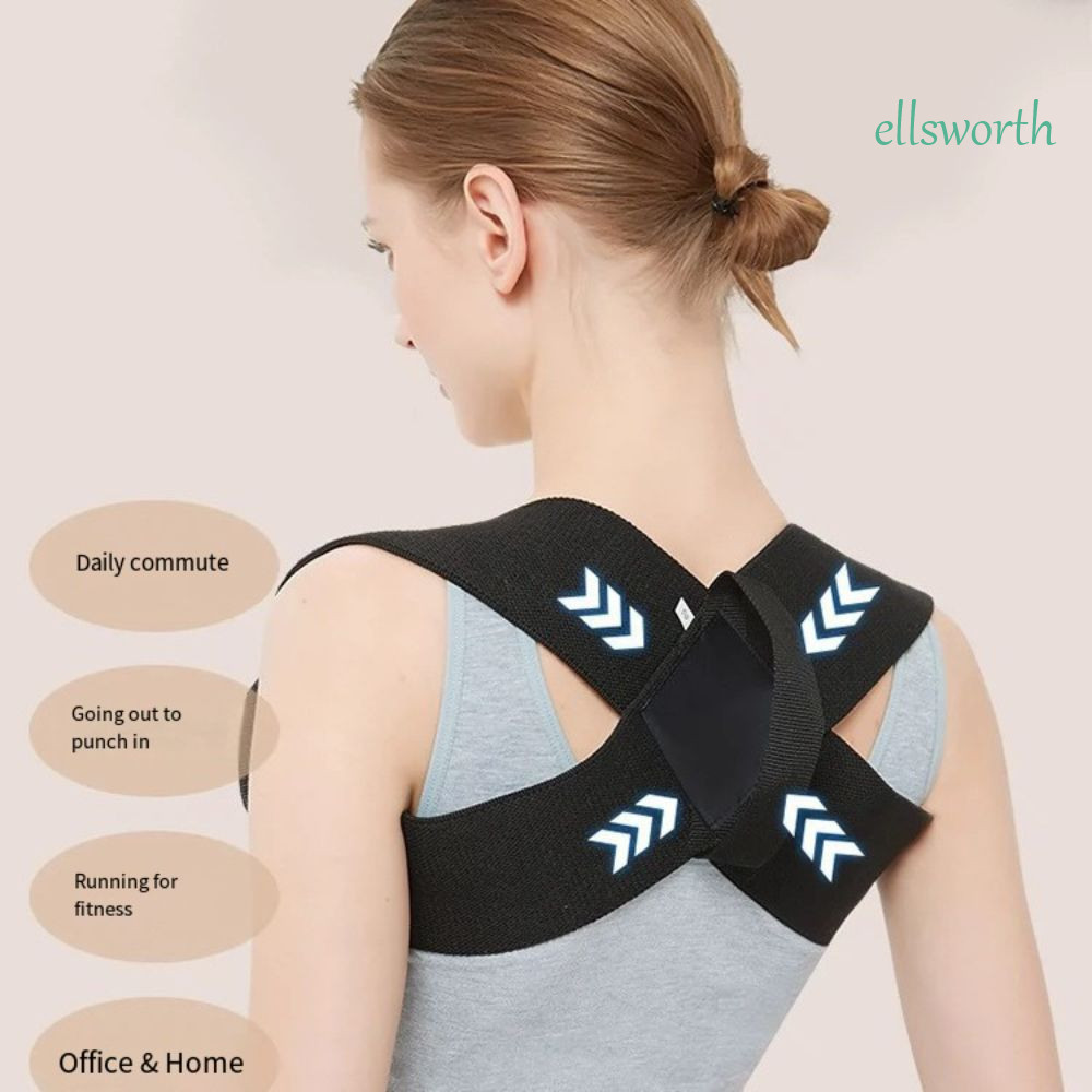 Ellsworth เข็มขัดแก้ไข Anti-camel,ปรับกลับท่าทาง Corrector,ตรงป้องกัน ...