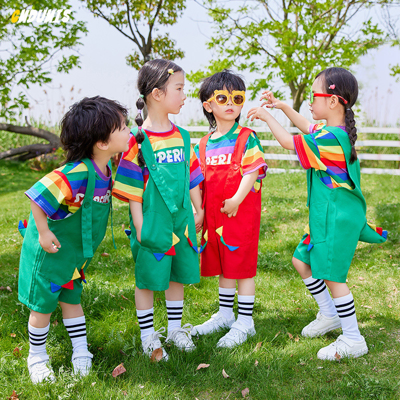 9/วันเด็กชุดการแสดงเด็กอนุบาลน่ารักเอี๊ยมชุดจบการศึกษาเต้นรำนักเรียน ...