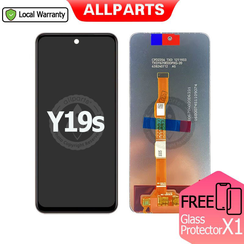 Allparts 6.68 จอแสดงผลสําหรับ VIVO Y19S LCD Touch Screen Digitizer ...
