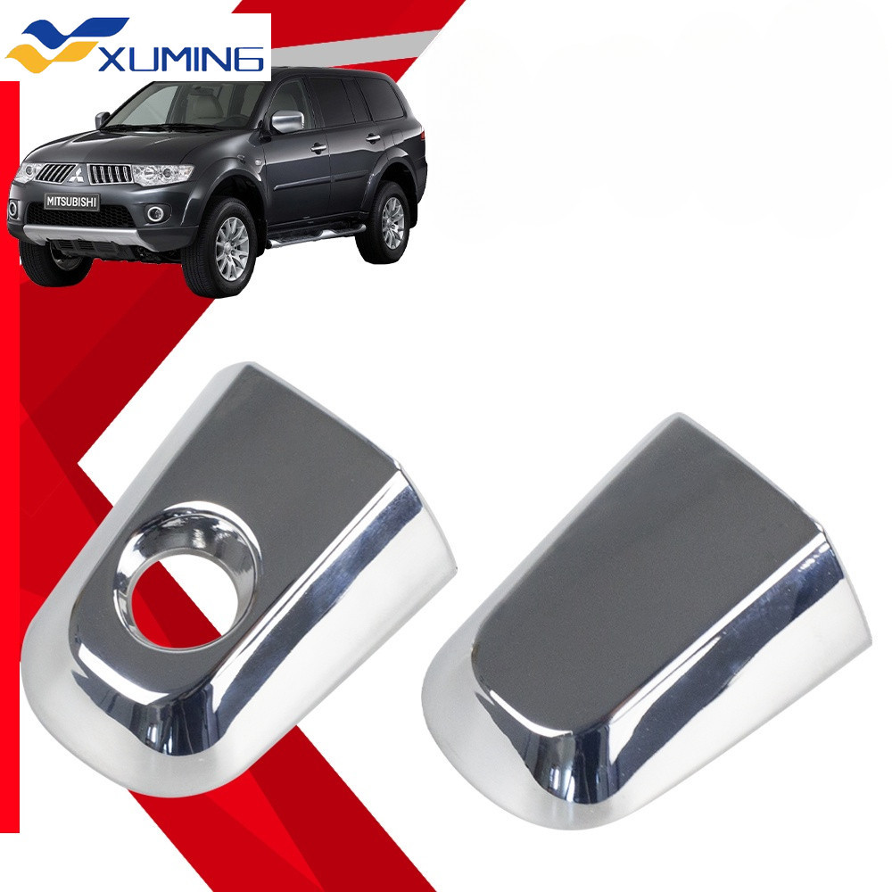 ฝาครอบมือจับประตูรถยนต์ โครเมี่ยม ซ้าย ขวา สําหรับ Mitsubishi Montero ...