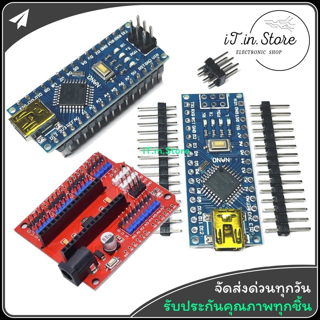 Arduino Nano 3.0 Atmega328 Controller Compatible Board Mini USB ...