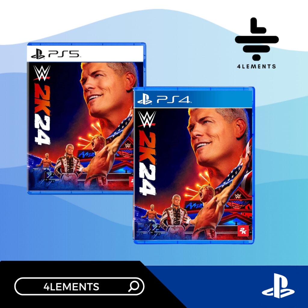 (พร้อมส่ง) PS4 PS5 WWE 2K24 (ENG) (มือ1) | Shopee Thailand