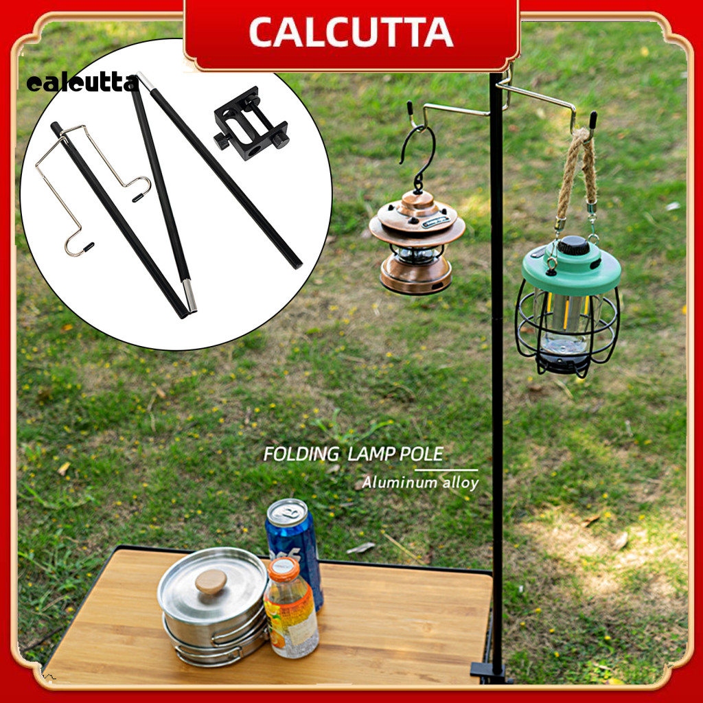 [calcutta ] Light Holder Dual Hooks ตารางติดตั ้ งพับแบบพกพาแขวนโคมไฟ ...