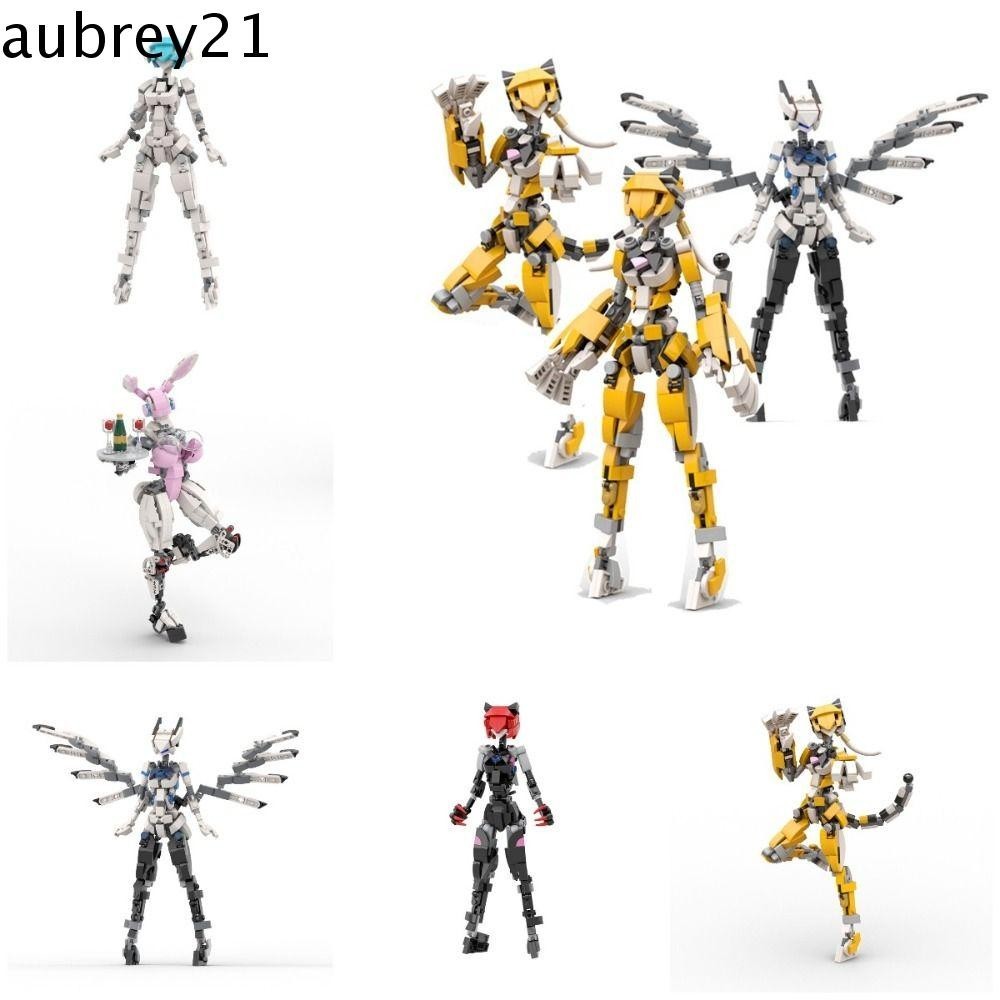 Aubrey1 Bunny Girls Building Block Set, Robot Bunny Girls พร้อมข้อต่อ ...
