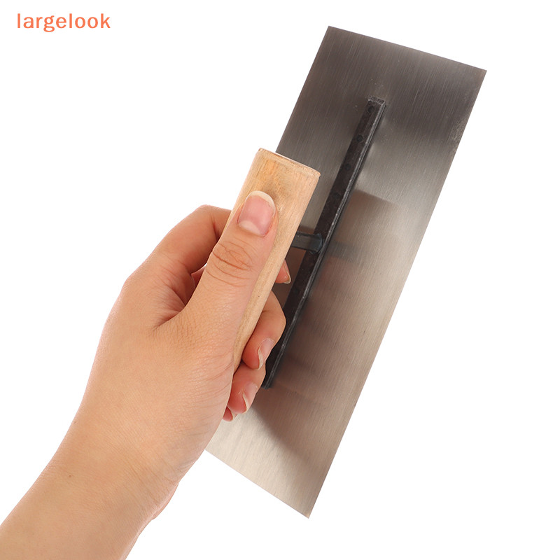[largelook] 1pc Handle Plastering Board คอนกรีต Trowel Finishing Tool ...