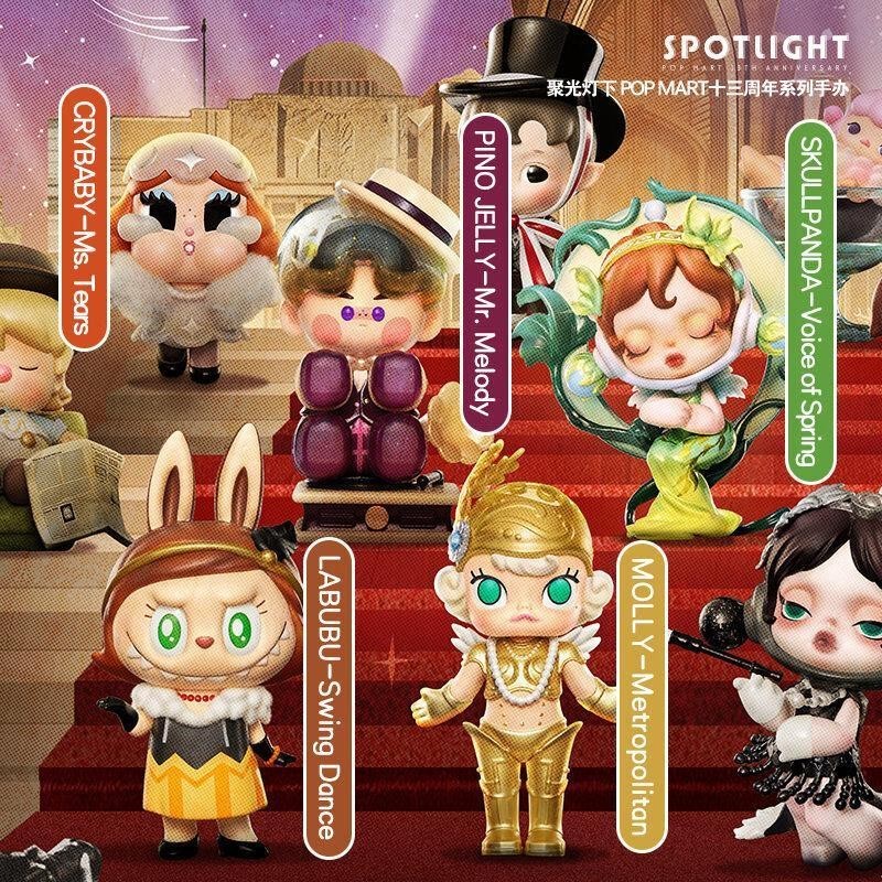 Popmart POPMART Under the Spotlight POP MART 13th Anniversary Series SP ...