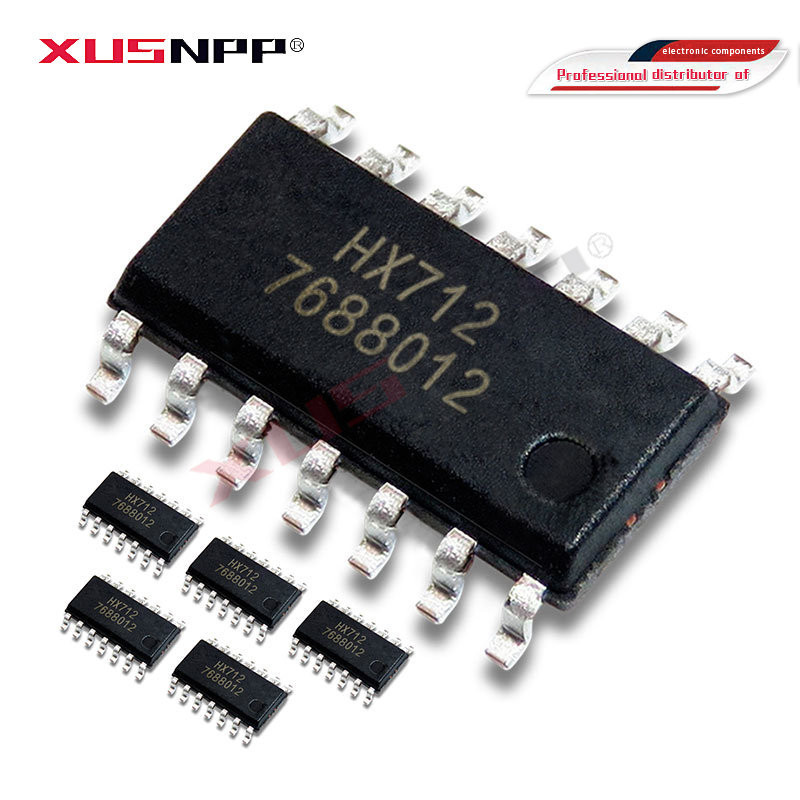 5pcs HX712 SOP-14 SOP HX710A SOP-8 HX710B HX710C HX1708 HX711 SOP-16 ...