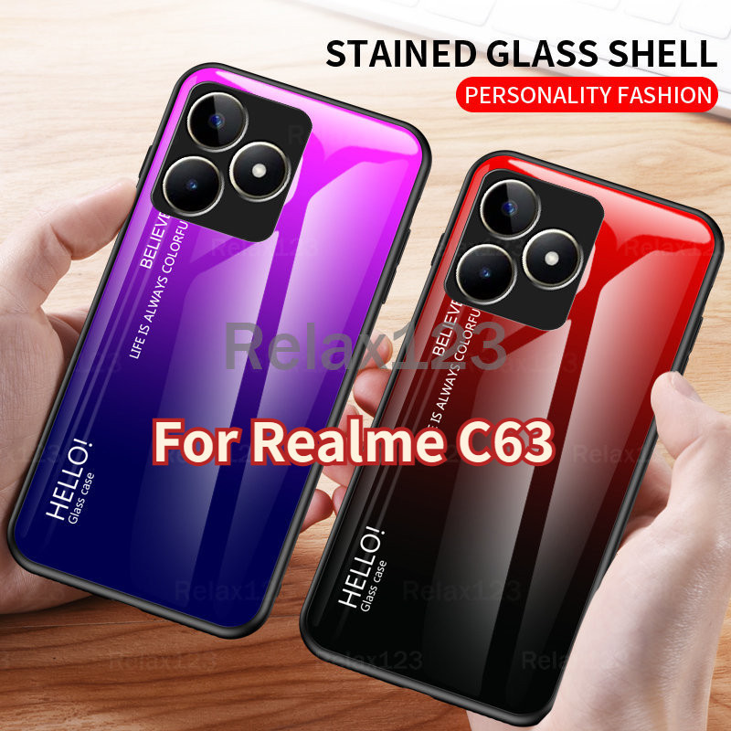 สําหรับ OPPO Realme C63 4G RealmeC 63 4G Realme C 63 4G เคสโทรศัพท์ ...
