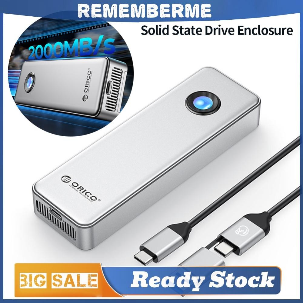 Rgb 40Gbps USB4 SSD Enclosure 8TB M.2 NVME เคส SSD ภายนอกพร ้ อมพัดลม ...
