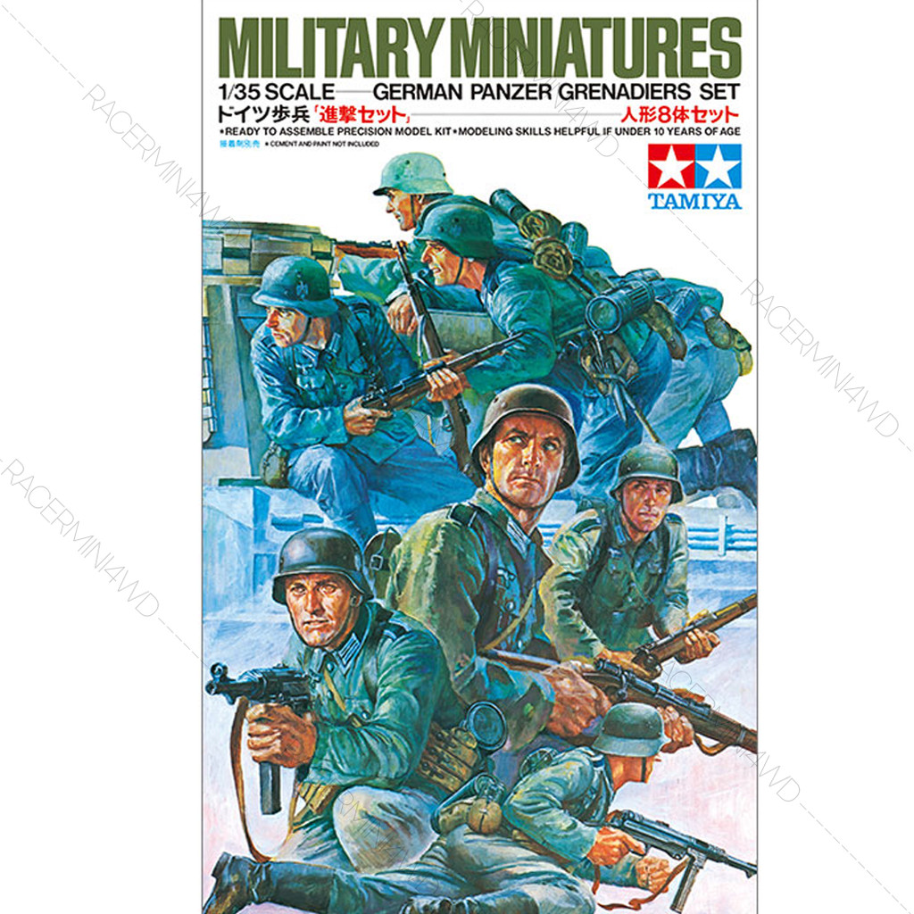 TAMIYA 35061 1/35 Model Kit German Panzer Grenadiers | Shopee Thailand