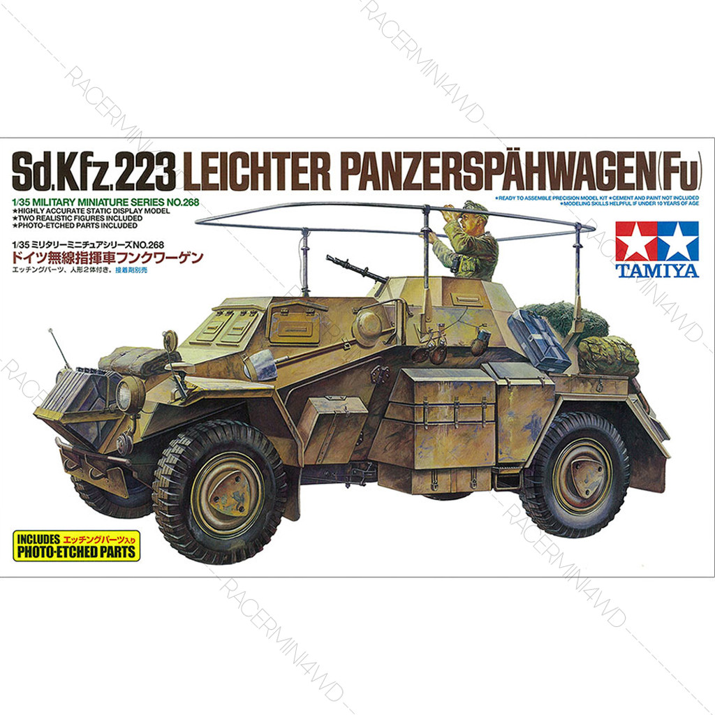 TAMIYA 1/35 German Armored Car Sd.Kfz.223 35268 | Shopee Thailand