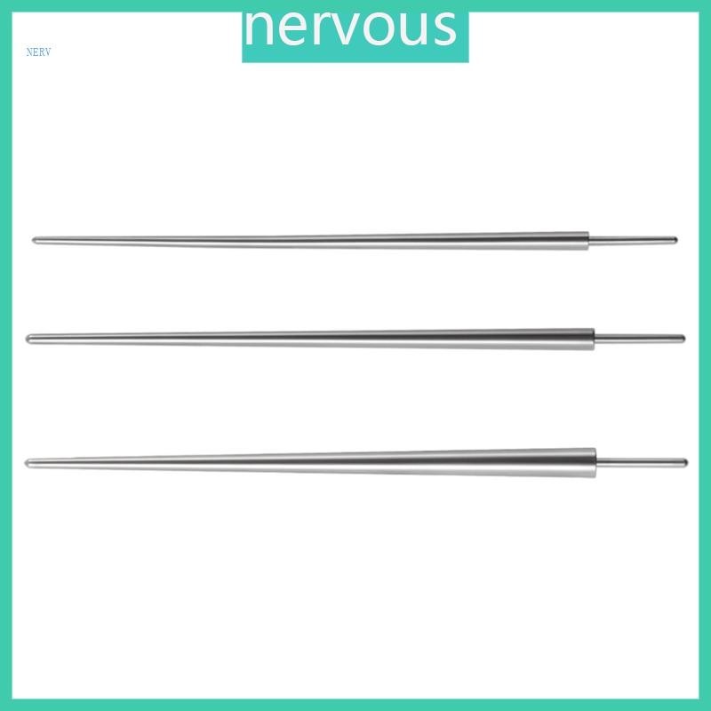 Nerv 3 ชิ้นเหล็กเจาะ Taper ใส่ Pin 14G 16G 18G Taper ใส่ Pins | Shopee ...