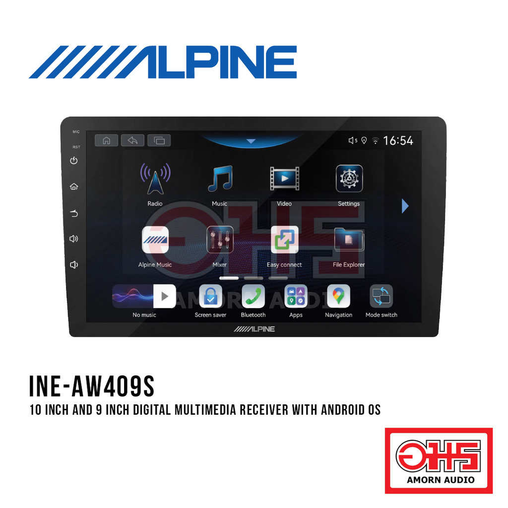 ALPINE INE-AW409S | 10 INCH and 9 INCH DIGITAL MULTIMEDIA RECEIVER WITH ...