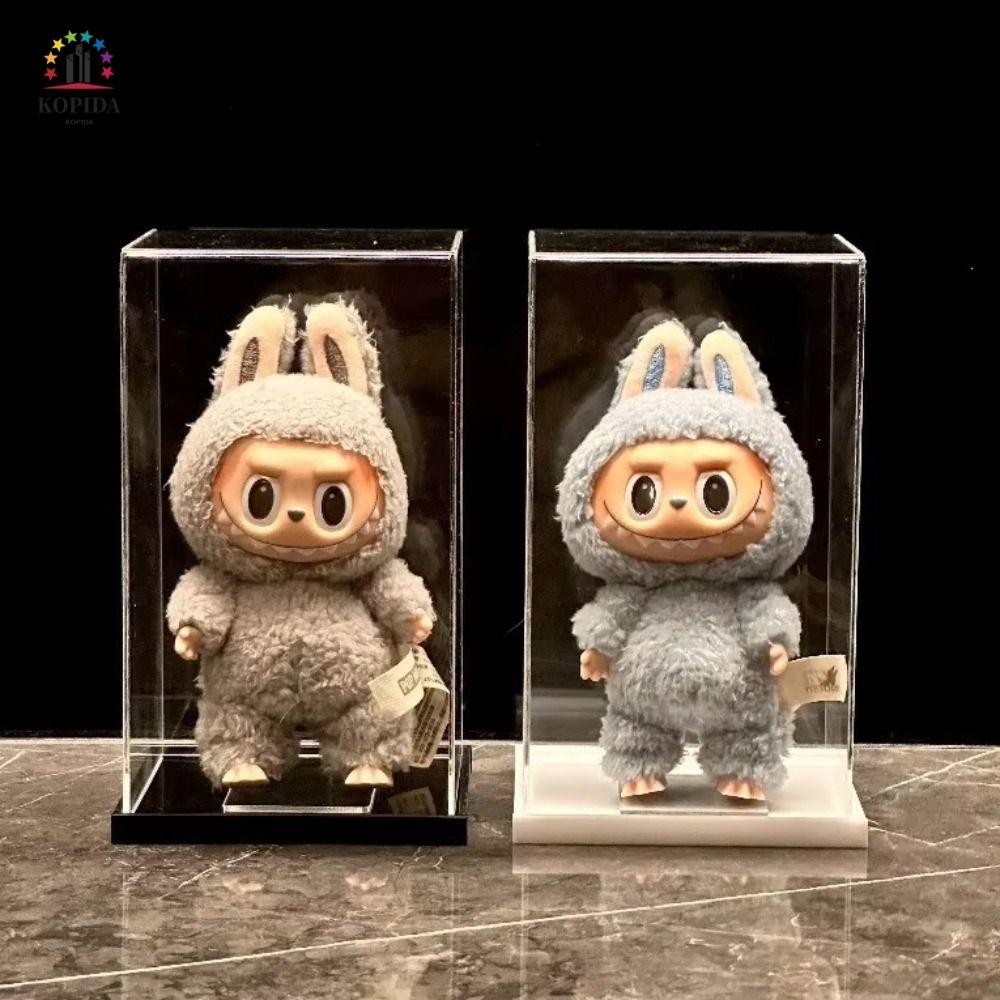 Willis Labubu กล่องแสดง,ความจุขนาดใหญ่โปร่งใส Labubu Doll Storage Case ...