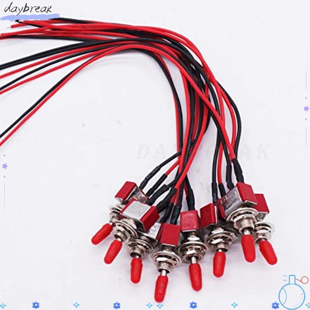 Daybreak 1/8 ชิ้น Miniature Toggle สวิทช์, 2 ตําแหน่ง 2 Pins SPST Mini ...