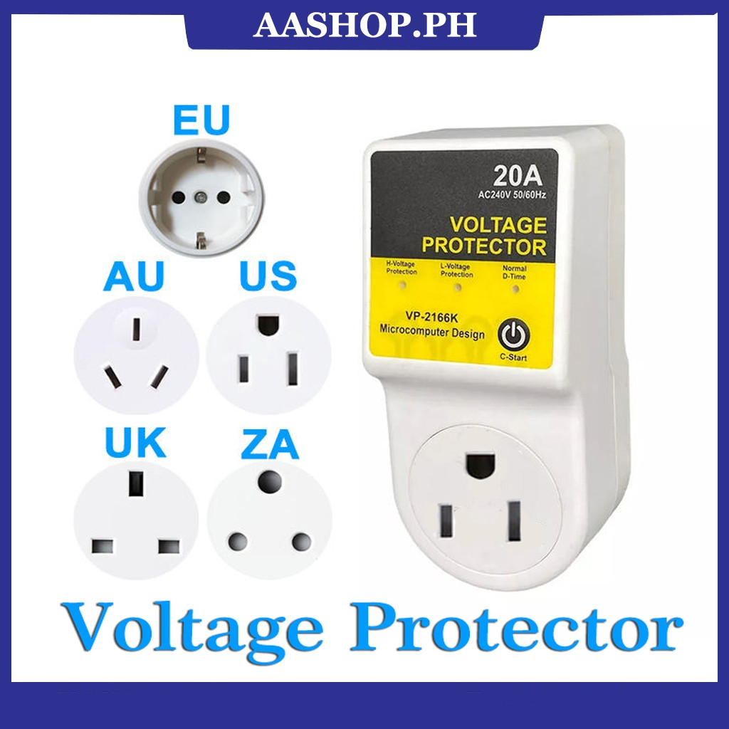 Power On Delay voltage Power surge Protector 3500W 20A เครื่องปรับ ...