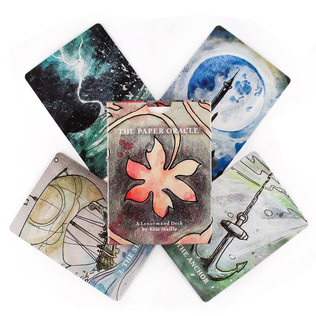 English The paper oracle lenormand lenormand Prophring oracle Card Game ...