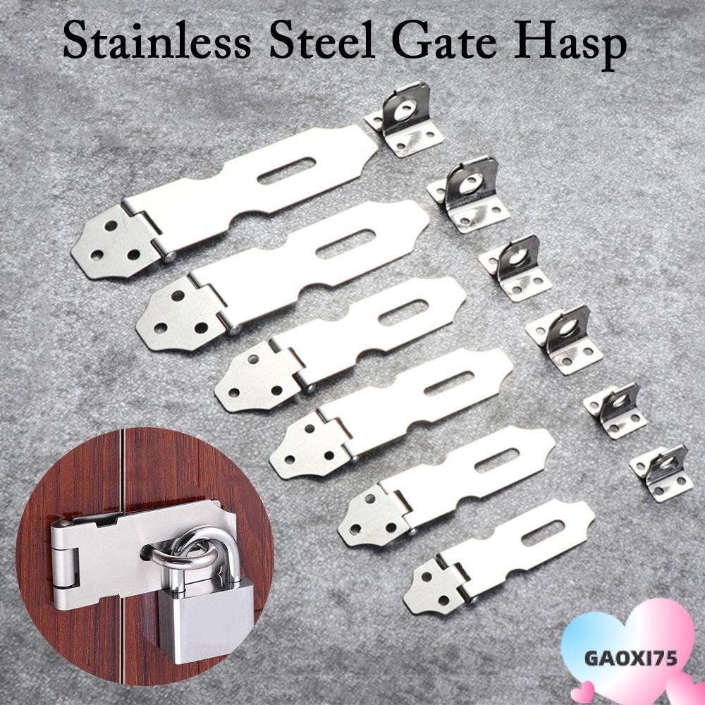Gaoxi75 Gate Hasp ประตูหน้าต่างฮาร์ดแวร์กล่องกล่องหัวเข็มขัด | Shopee ...