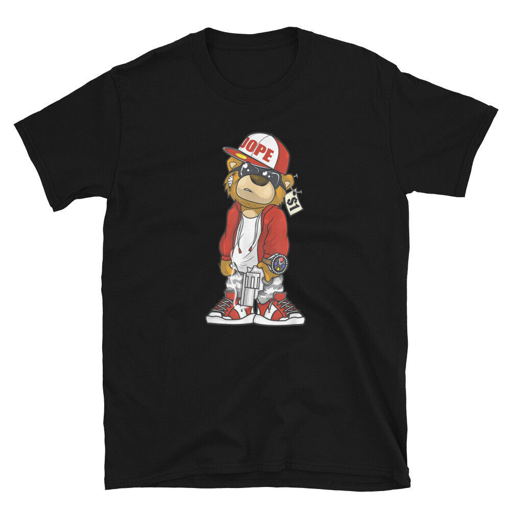 Swag Bear Hip Hop Rap อารมณ์ขันตลก Sarcastic Hilius เสื้อยืด | Shopee ...