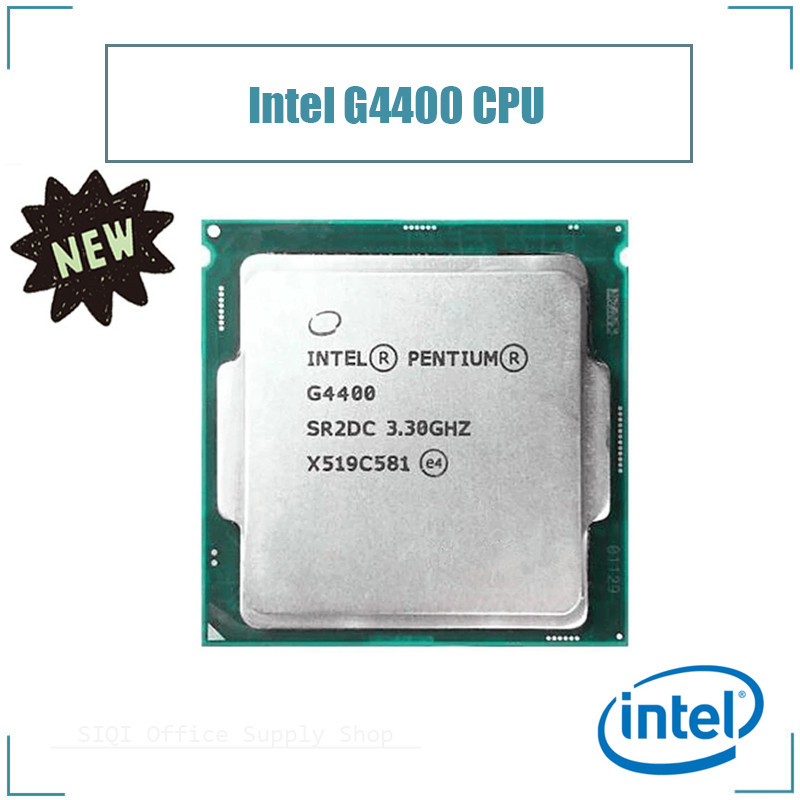 Intel Pentium G4400 CPU LGA1151 3.3GHz 3M แคช Dual-Core 54W Lyczar โปรเซสเซอร์เดสก์ท็อป CPU ...