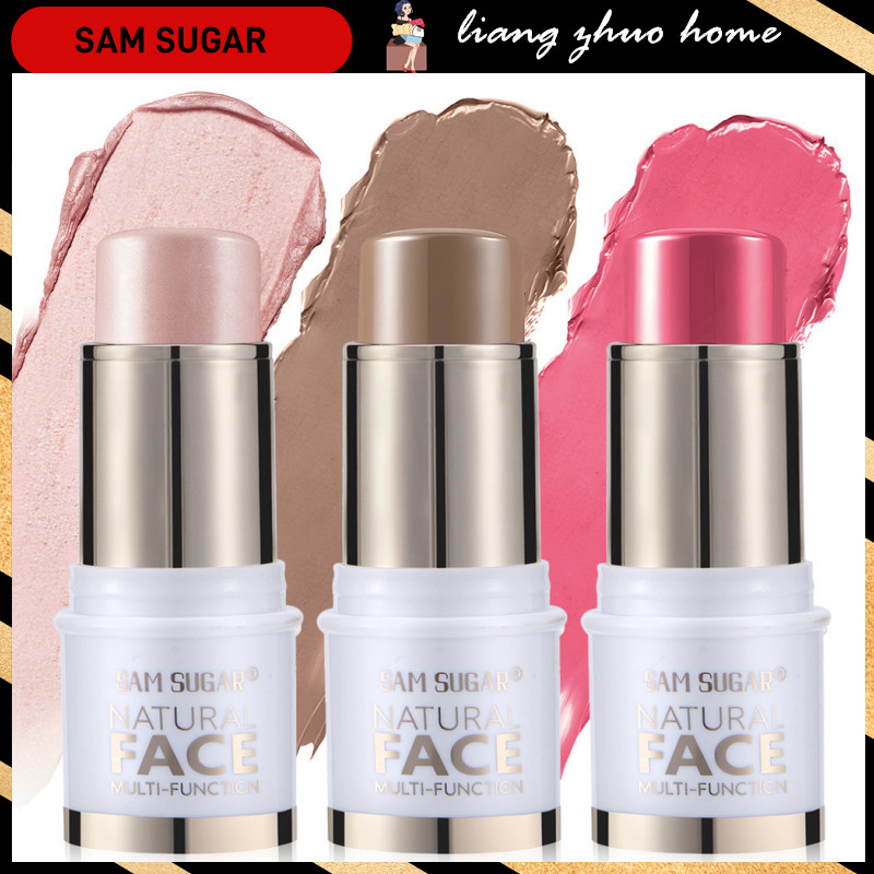 Sam SUGAR เครื่องสําอาง บรอนเซอร์ คอนทัวร์ แท่งบรอนเซอร์ คอนทัวร์ ไฮ ...