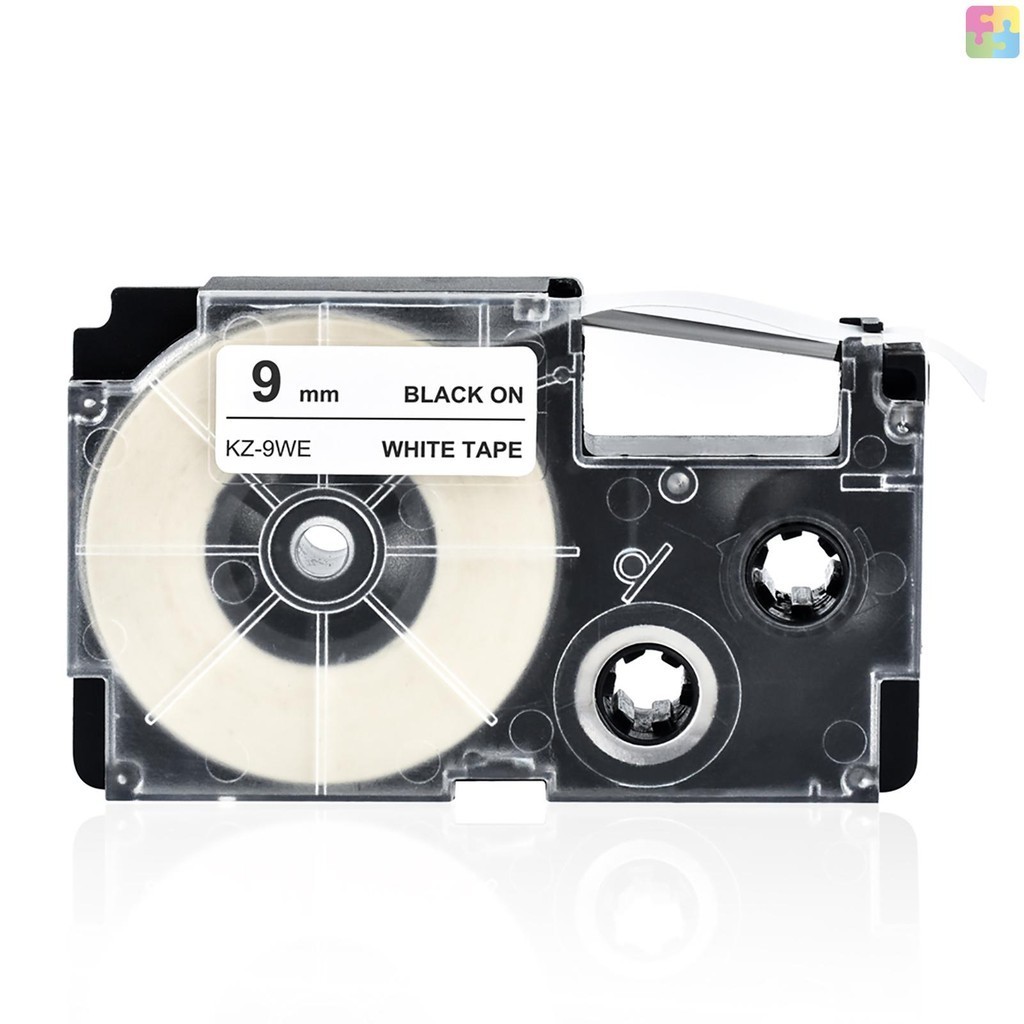 เทปฉลาก 9 มม. แบบเปลี่ยน สําหรับ Casio KL-60 KL-100 KL-170 KL-120 KL ...