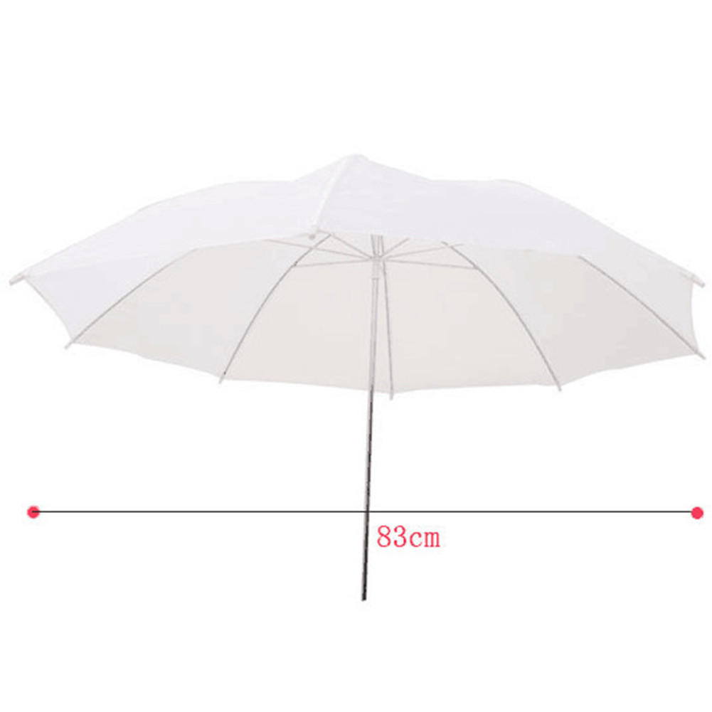 33 นิ้ว Studio White Diffuser ร่มนุ่มโปร่งแสงสําหรับแฟลชโคมไฟ Hot ...