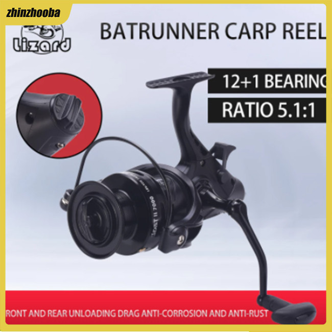 Fs 12 +1bb แบริ ่ ง 5.1 อัตราส ่ วนเกียร ์ Spinning Reel ปลาคาร ์ พทางไกล Cast Rod รอกตกปลา ...