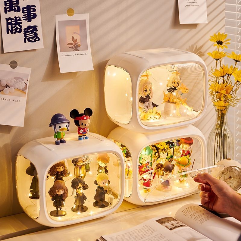 Space Warehouse Pop Mart Display Box ปรับแต ่ ง Anti-dust อินเทรนด ์ ...