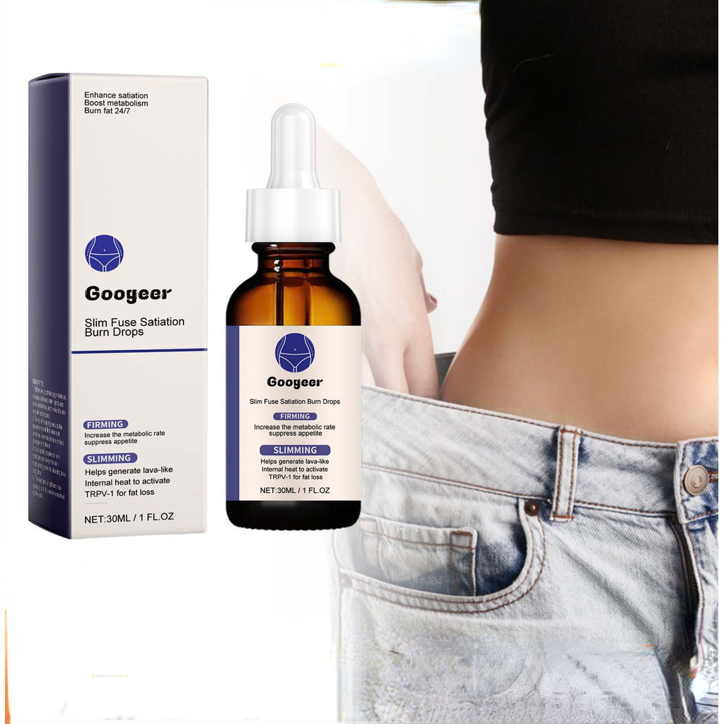 Slim Fuse Satiation Burn Drops Satiation Burning Drops, Ultra ...