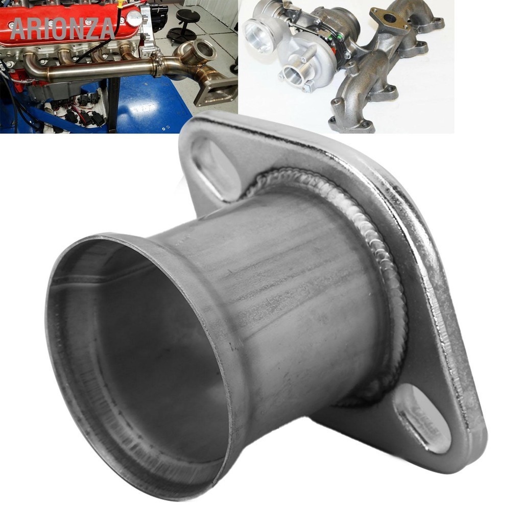 ARIONZA 2 สลักเกลียวหน้าแปลนท่อไอเสีย 3in ท่อสแตนเลสถึง 2.5in Downpipe ...