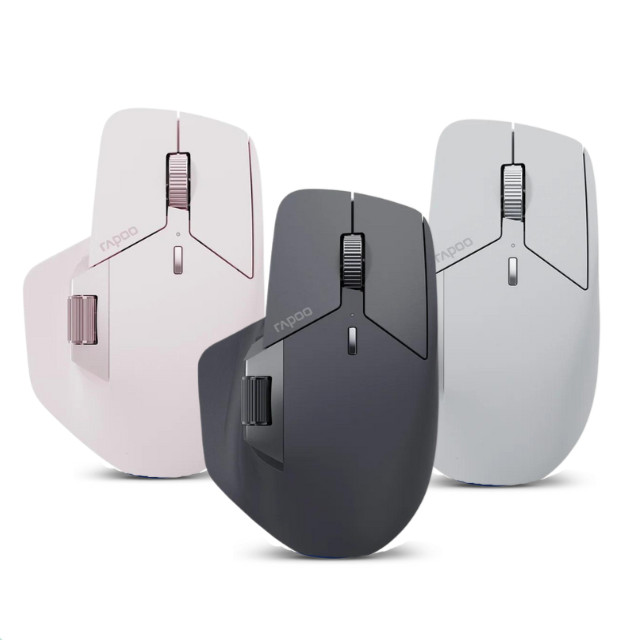 Rapoo รุ่น MT760 Mini ชาร์ทไร้สาย Multi-mode Wireless Optical Mouse ...