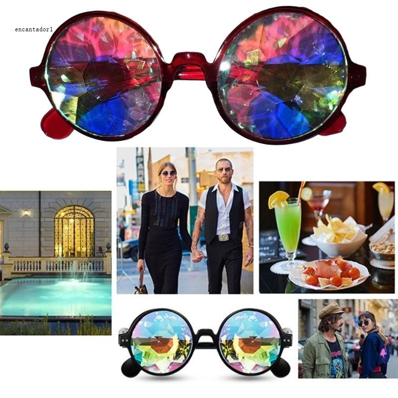 Kaleidoscope แว ่ นตา Rave Goggles Prism Refraction แว ่ นตา ...