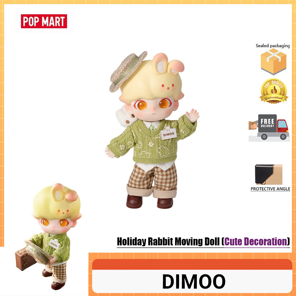 Popmart DIMOO Holiday Rabbit Action Figure ตุ๊กตาของเล่นของขวัญ ...