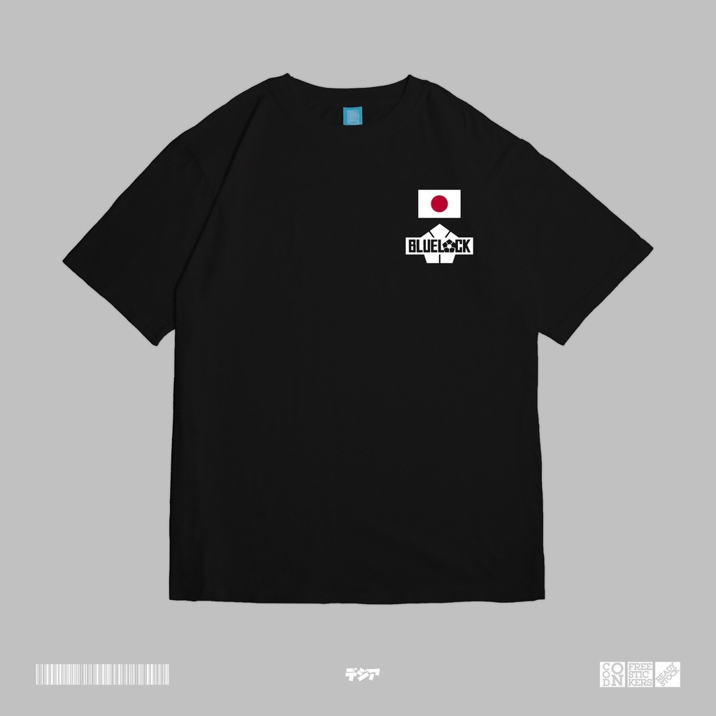 เสื้อยืด Blue Lock Jersey Japan Football Union JFU y2k ธรรมดา เสื้อกีฬา ...