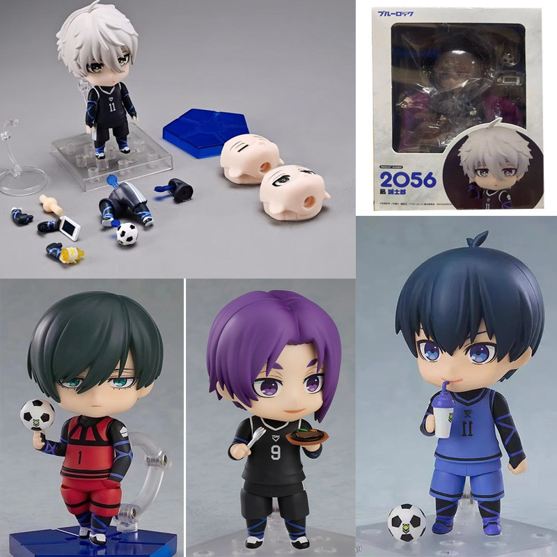 Nendoroid BLUE LOCK Action Figure Isagi Yoichi Nagi Mikage Reo Rin ...