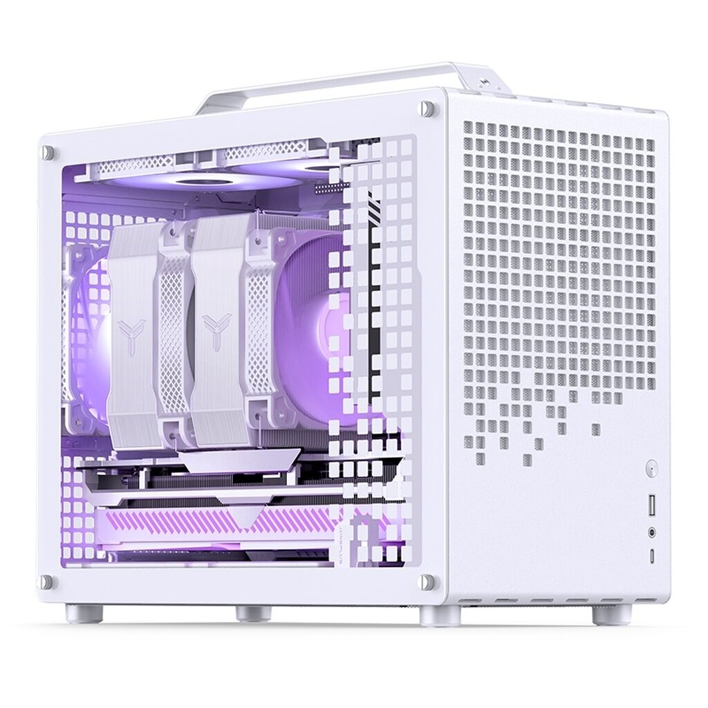 Jonsbo Z20 White **แถมพัดลม ARGB 3ตัว** With Tempered Glass รองรับ ...