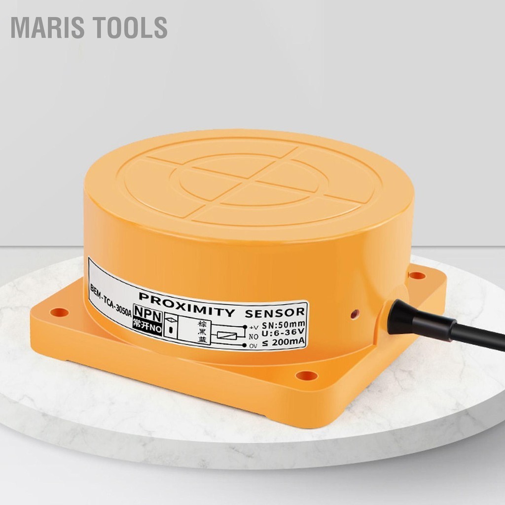 Maris Tools PNP 3 สาย Proximity Switch ความแม่นยำสูง Trigger ปกติเปิด ...