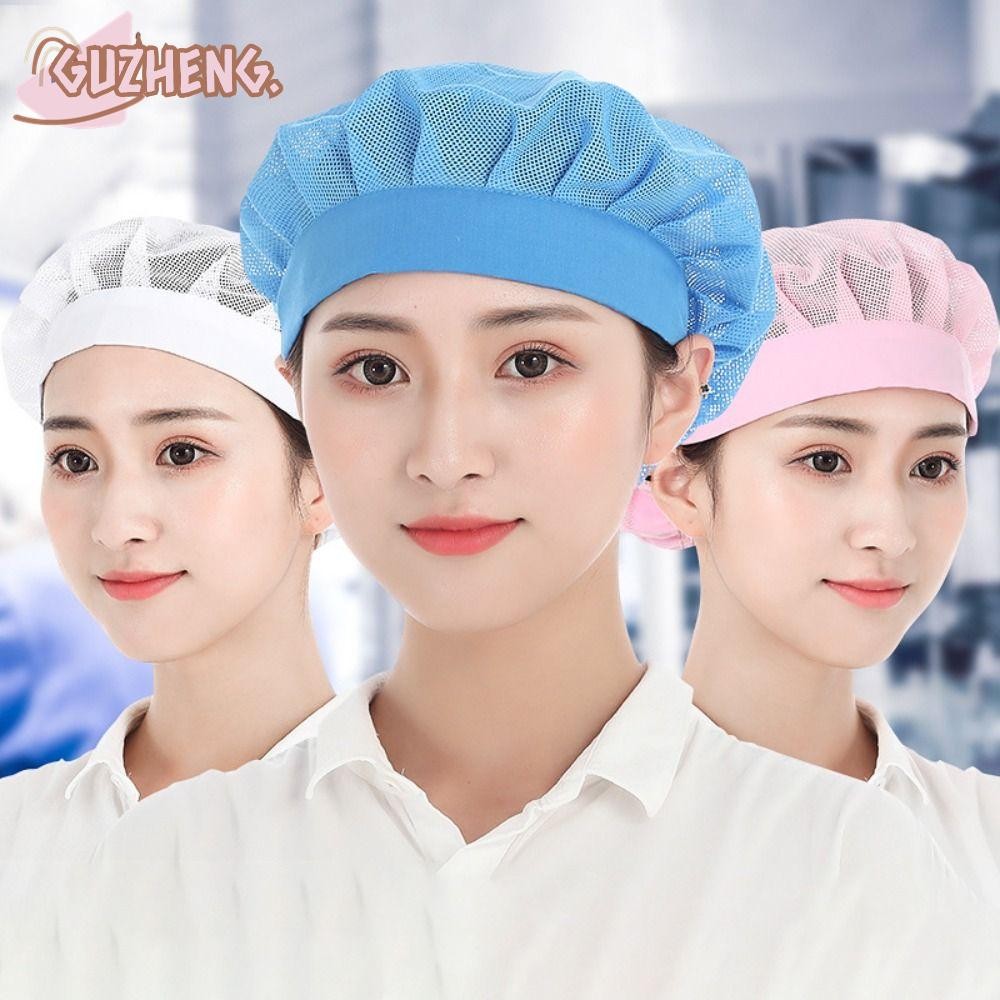 Guzheng Chef Cap, Bundled Hair Food Service Cook Hat, Cooker Hair Nets ...
