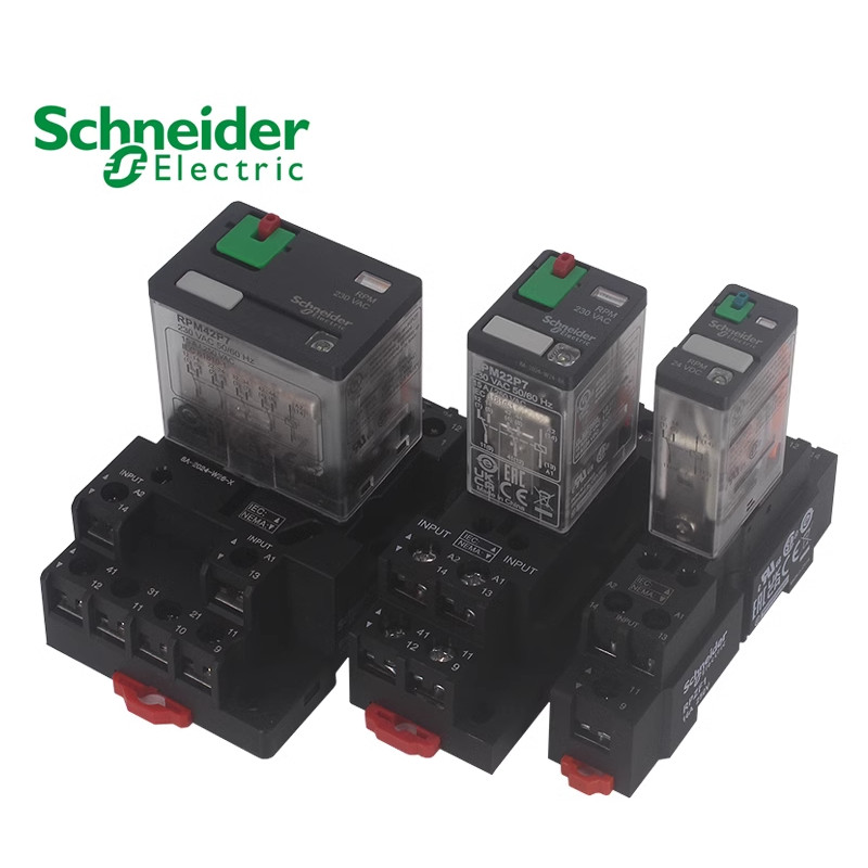 Schneider รีเลย์ระดับกลางกําลังสูง RPM12BD RPM12P7 RPM22P7 RPM42BD ...