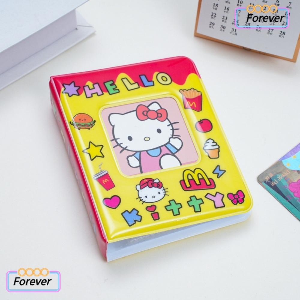Forever Photocard Binder, Mini Cartoon Hello Kitty Card Album, PVC ...