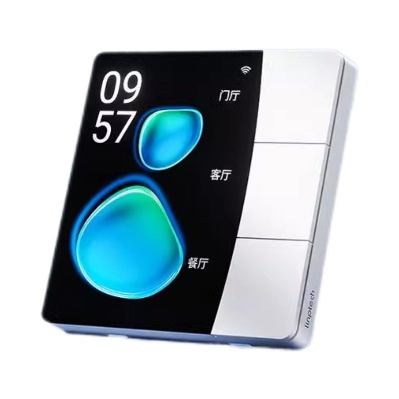 Youpin Linptech S2 StarRing หน้าจอสัมผัสสวิตช์เชื่อมโยงอัจฉริยะ Central Control ปุ่มสัมผัสด้วย ...