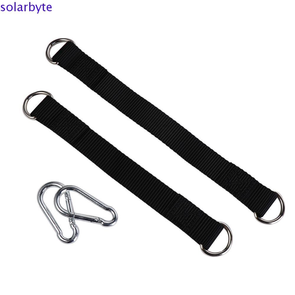 Solarbyte เข็มขัดขยายบาร์เดี่ยว, Dacron 100 กก.สายรัดแกว่งต้นไม้,สายรัดยิมแถบขยายชุดแขวนชิ้นส่วน ...