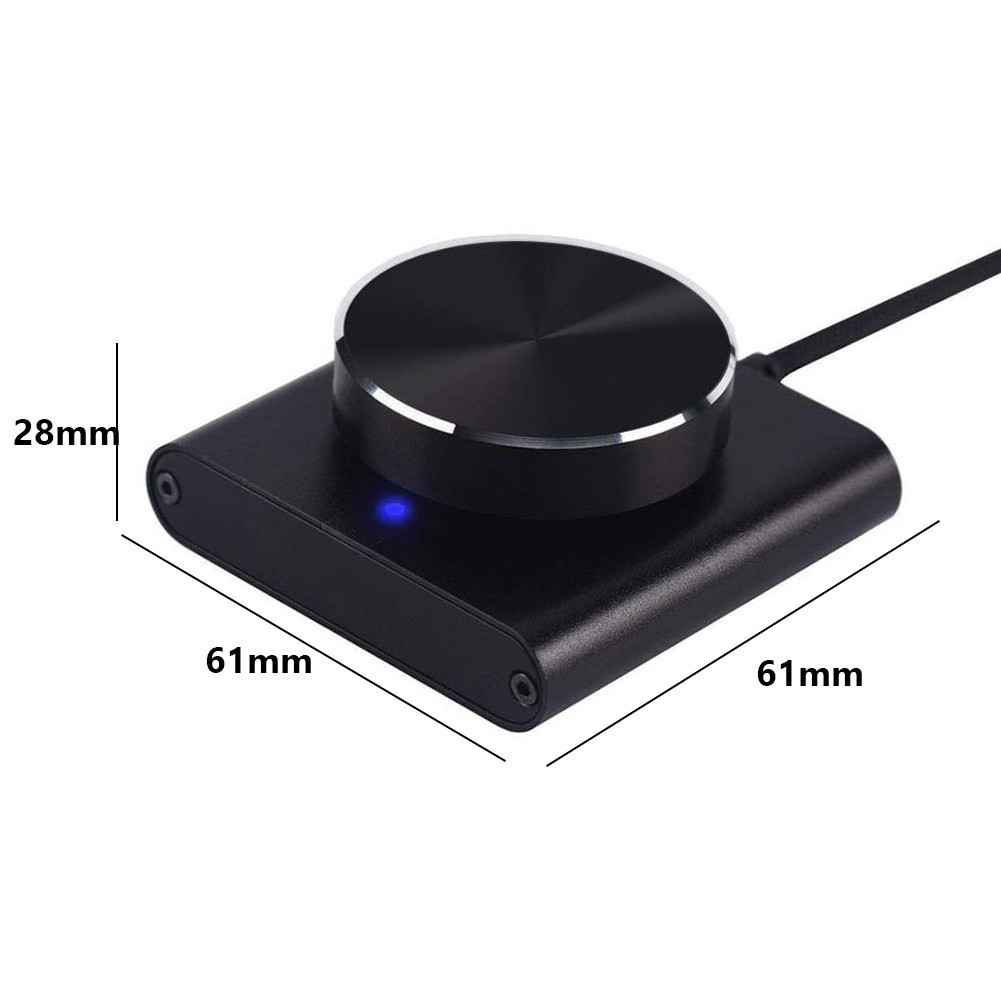 Usb Volume Control Knob คอนโทรลเลอร ์ มัลติมีเดีย 2 โหมดเสียงภายนอกปรับ ...