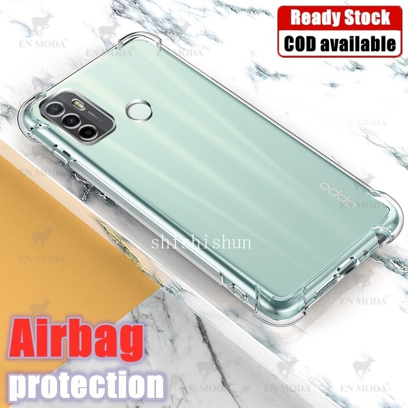 สําหรับ OPPO A53 2020 CPH2127 CPH2131 กรณีโปร ่ งใสซิลิโคนยางเจลเยลลี ่ ...
