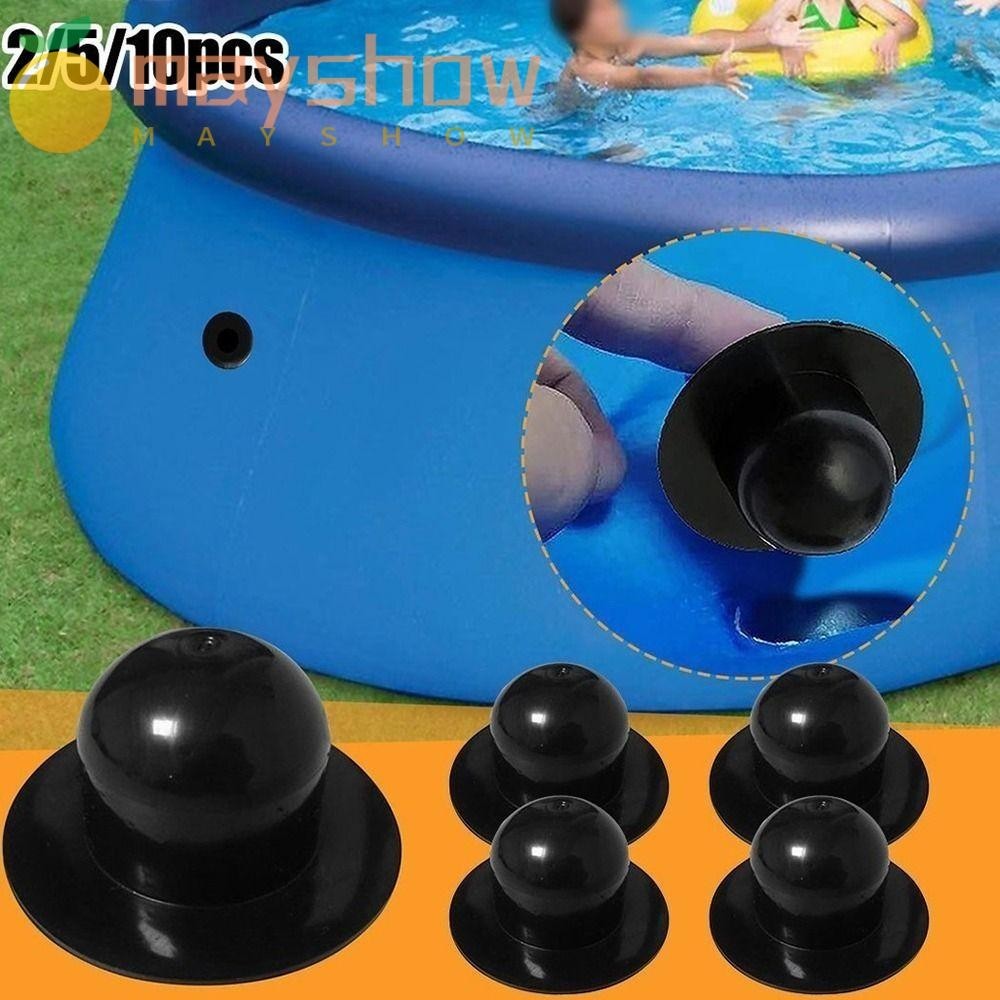 Mayshow 1/2/5Pcs Water Stopper,พลาสติกอะไหล่กรองปลั๊ก,สีดําสําหรับIntex ...