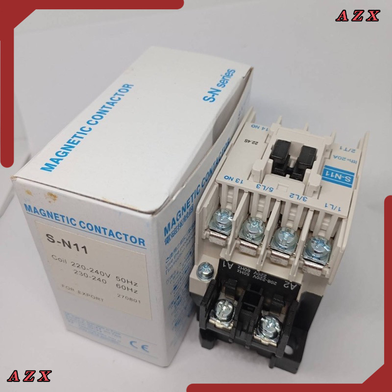 MITSUBISHI คอนแทคเตอร์มิตซูบิชิ SN-11 110V 220V 380V S-N11 SN11 ของใหม่ ...