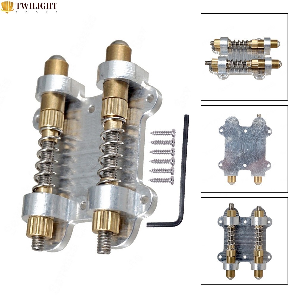 ⚡จัดส่งที่รวดเร็ว⚡กีต้าร์ทองเหลืองคู่ Tremolo Bridge Stabilizer Stopper ...
