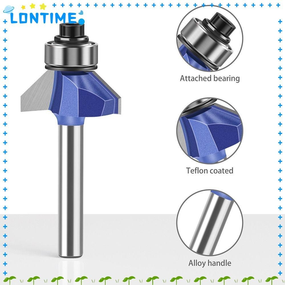 Lontime Chamfer Router Bit,งานไม้ร่องทังสเตนคาร์ไบด์ Bevel Edge Trim ...
